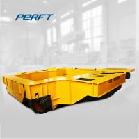China Heavy Loads Cargo Busbar Powered Transfer Cart Platform Trolley for sale