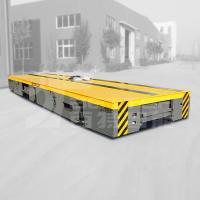 China Motorized Transfer Trolley Motorized Slab Transfer Carts With Lifting Table for sale
