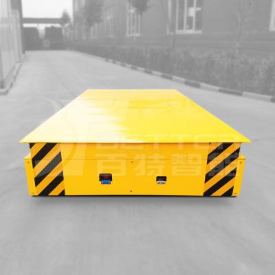 China Workshop 50 Ton Loading Capacity BWP Battery Powered Transfer Cart Apparatus for sale