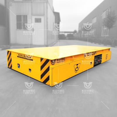 China Durable Battery Operated Cart Bay To Bay Cement Motorized Transportation for sale