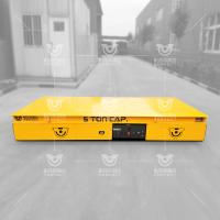 China Carbon Steel Steerable Molten Metal Transfer Cart Motorized Trackless for sale