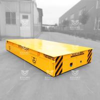 China Steel Pipe Fabrication Light Rail Conveying Cart For Handling Material for sale