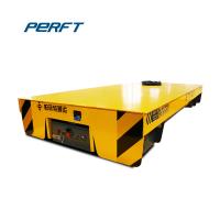 China Electric Heavy Duty Machine Steerable Trolley Rail Transfer Cart 20t for sale