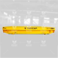 China Push Transfer Rail Flat Material Handling Cart For Heavy Duty Industry for sale