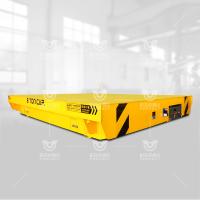 China Push Transfer Rail Flat Material Handling Cart For Heavy Duty Industry for sale