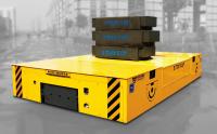 China Steel Mill Die Transfer Cart Electric Trackless Transfer Trailer On Cement Floor for sale