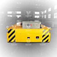 China Steel Trackless Automated Workshop Bogie For Steel Beam Transport for sale