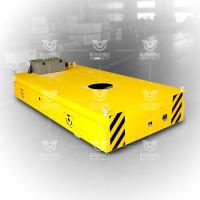 China Steel Trackless Automated Workshop Bogie For Steel Beam Transport for sale