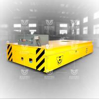 China Steel Trackless Automated Workshop Bogie For Steel Beam Transport for sale