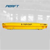 China Motorized Transfer Trolley Steel Cable Reel Operated Transport Cart for sale