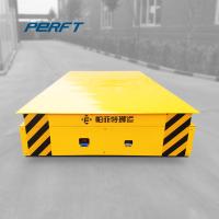 China High Temperature Iron Ladle Free Turning Motorized Trackless Die Transfer Vehicle for sale