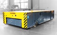 China Electric Battery Powered Motorized Transfer Car For Material Handling for sale