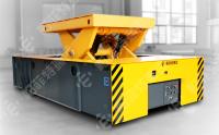China Electric Battery Powered Motorized Transfer Car For Material Handling for sale