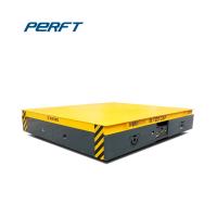 China Raw Material Transfer Platform Electric Flat Car For Rebar Transportation for sale