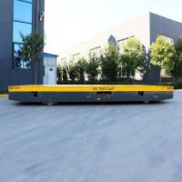 China Steel Mill Die Motorized Flat Cart for Bay to Bay Die Transport Cart on Cement Floor for sale