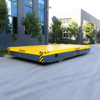 China Steel Mill Die Motorized Flat Cart for Bay to Bay Die Transport Cart on Cement Floor for sale