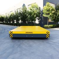 China Steel Mill Die Motorized Flat Cart for Bay to Bay Die Transport Cart on Cement Floor for sale