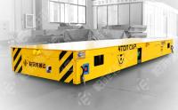 China Yellow Heavy Duty Pipe Handling Wagon Electric Transfer Trolley for sale
