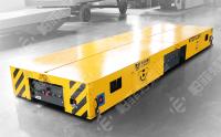 China Yellow Heavy Duty Pipe Handling Wagon Electric Transfer Trolley for sale