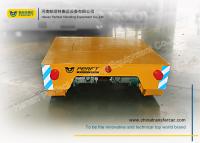 China Metal Handing Battery Transfer Cart  Battery Steerable Transfer Bogie On Rail for sale