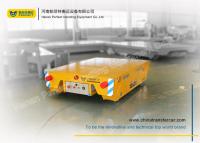 China Metal Handing Battery Transfer Cart  Battery Steerable Transfer Bogie On Rail for sale