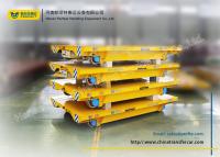 China Motorized Electric Battery Powered 20m/Min Rail Material Transfer Cart for sale