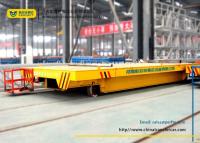 China Electric Conductor Rail Powered Q235 Die Transfer Cart Platform Track for sale