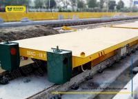 China Electric Conductor Rail Powered Q235 Die Transfer Cart Platform Track for sale