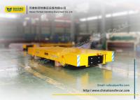 China 100T electric powered indoor steel coil transfer car by remote control with Design Drawing for sale