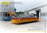 China Motorized Electric 300t Battery Transfer Cart Material Handling Equipment for sale