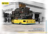 China Heavy Cargoes Handling Electric Trackless Transfer Cart Customization for sale