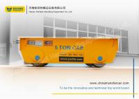 China 100T electric powered indoor steel coil transfer car by remote control with Design Drawing for sale