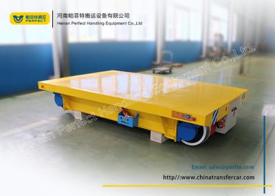 China Cable Drum Electric Remote Control Ladle Transfer Car High Temperature Resistance for sale