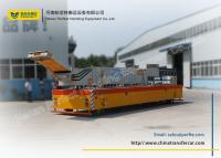China Trackless Battery Power Q235B Material Transfer Trolley For Paper Making for sale
