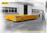China Q235B Electric Trackless Transfer Trolley With Polyurethane Solid Wheels for sale