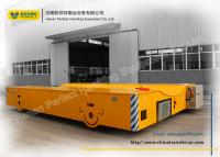 China Q235B Electric Trackless Transfer Trolley With Polyurethane Solid Wheels for sale