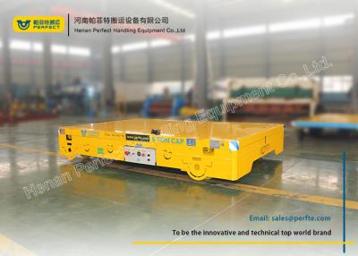 China Steel Mill Die Transfer Cart Electric Magnetic Brake With Emergency Stop Buttons for sale