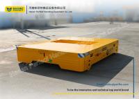 China Motorized Transfer Trolley Steel Transport Carriage Machine Handling Steerable Bogie for sale