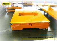 China Motorized Transfer Trolley Steel Transport Carriage Machine Handling Steerable Bogie for sale