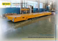 China Steel Pallet Transfer Carts Railroad Handling Vehicle Motor Trackless Flat Dolly for sale