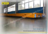 China Steel Pallet Transfer Carts Railroad Handling Vehicle Motor Trackless Flat Dolly for sale