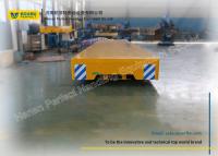 China Steel Pallet Transfer Carts Railroad Handling Vehicle Motor Trackless Flat Dolly for sale