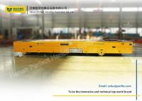 China Motorized Rail Cart / Die Transfer Car Electric Magnetic Brake For Shipbuilding for sale