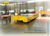 China Motorized Rail Cart / Die Transfer Car Electric Magnetic Brake For Shipbuilding for sale