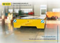 China Motorized Rail Cart / Die Transfer Car Electric Magnetic Brake For Shipbuilding for sale