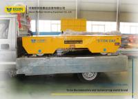 China Wide Platform Industrial Transfer Trolley With Steel Box Girder Structure for sale