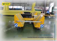China Rail Moving Coil Transfer Trolley / Battery Powered Cart For Chemical Plant for sale