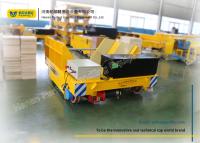 China Rail Moving Coil Transfer Trolley / Battery Powered Cart For Chemical Plant for sale