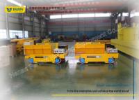 China Rail Moving Coil Transfer Trolley / Battery Powered Cart For Chemical Plant for sale