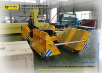 China Rail Moving Coil Transfer Trolley / Battery Powered Cart For Chemical Plant for sale